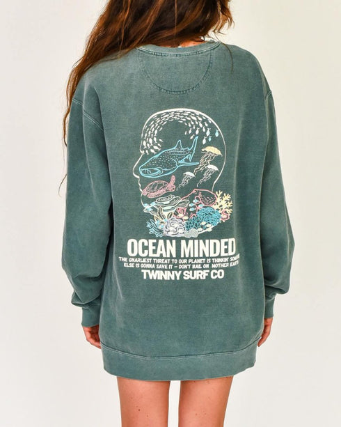 Ocean Minded Crewneck – Twinny